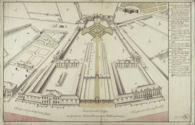Canaletto - nadworny malarz polskich królów - Pałac Saski